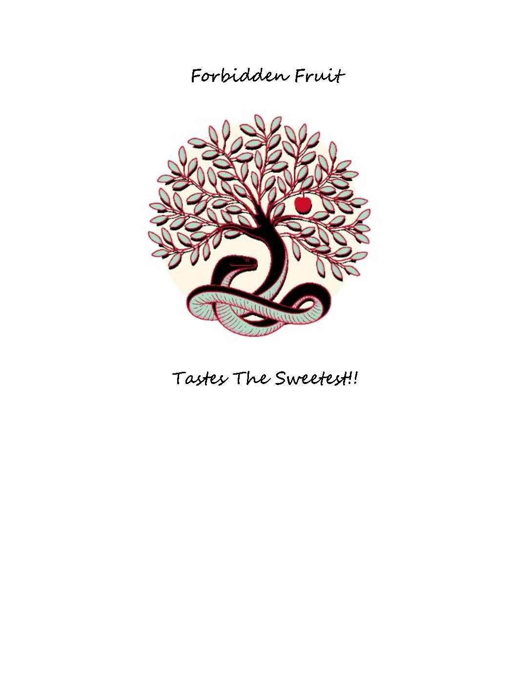 Forbidden Fruit logo - ADA - The American Darters Association