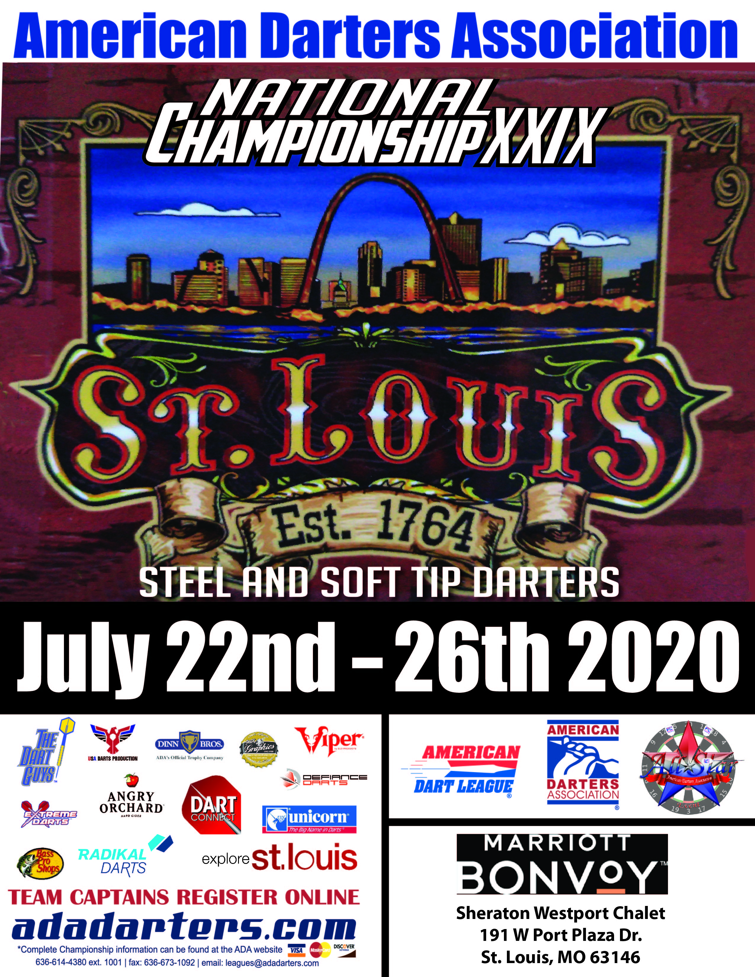 2020 ADA NC Flyer - ADA - The American Darters Association