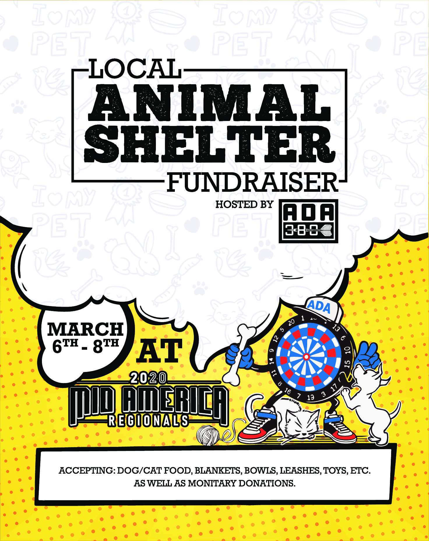 2020 ADA Regional Fundraiser Flyer - ADA - The American Darters Association