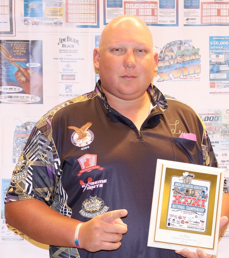 MVP Levi Bilger Head Shot - ADA - The American Darters Association