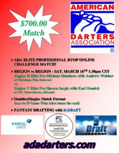 2024 ADA Elite Pro BYOP Test Flyer - ADA - The American Darters Association
