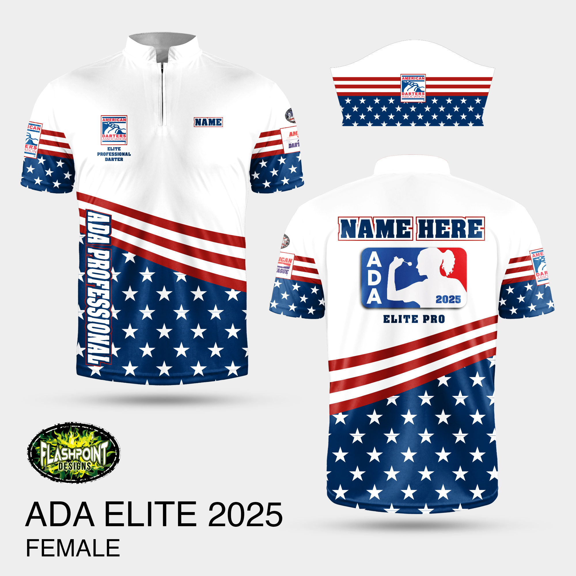 2025 Elite & Professional Jerseys - ADA - The American Darters Association